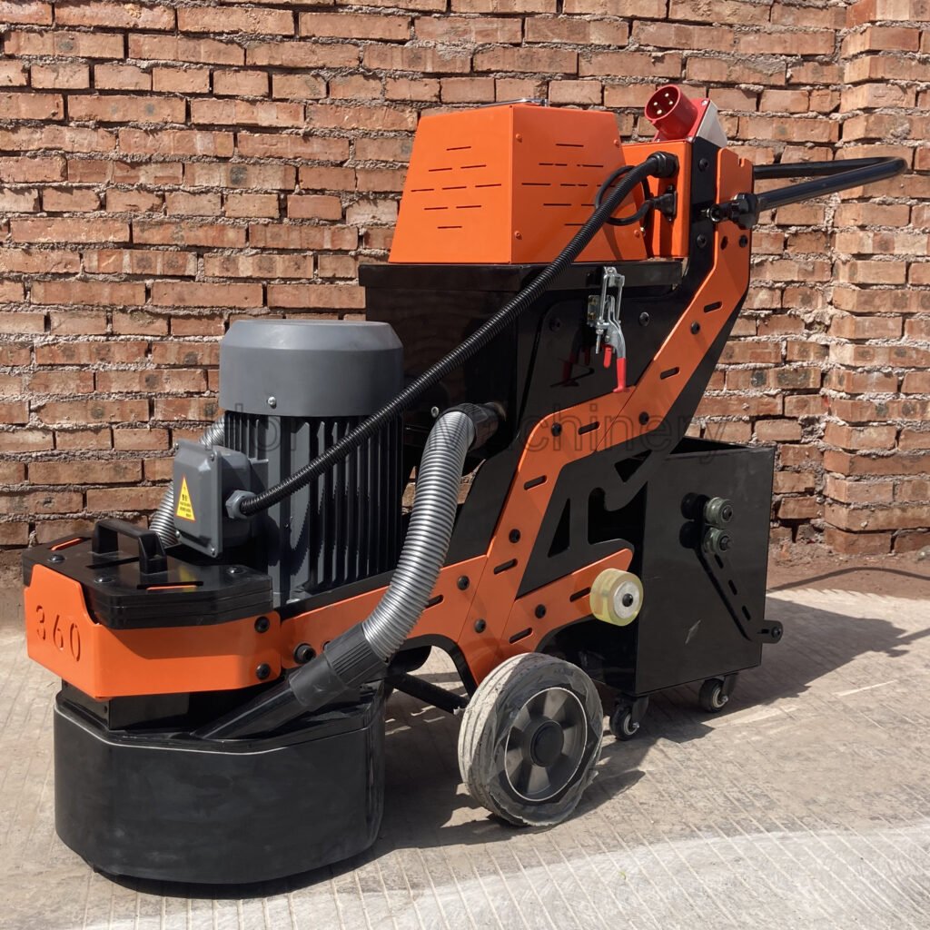 Dust-Free Concrete Terrazzo Epoxy Floor Edge Grinder